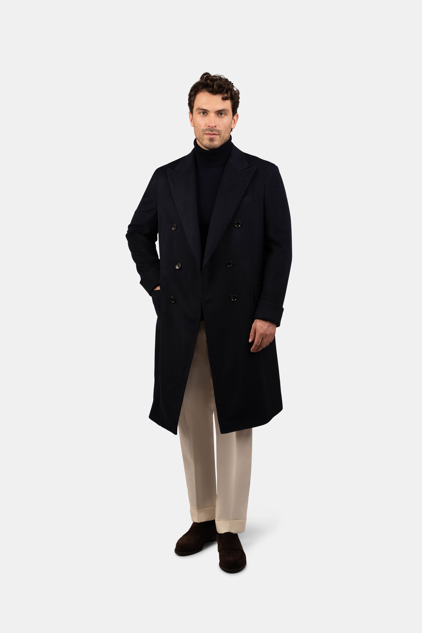 Martingala Coat Navy - Coats - Cavour
